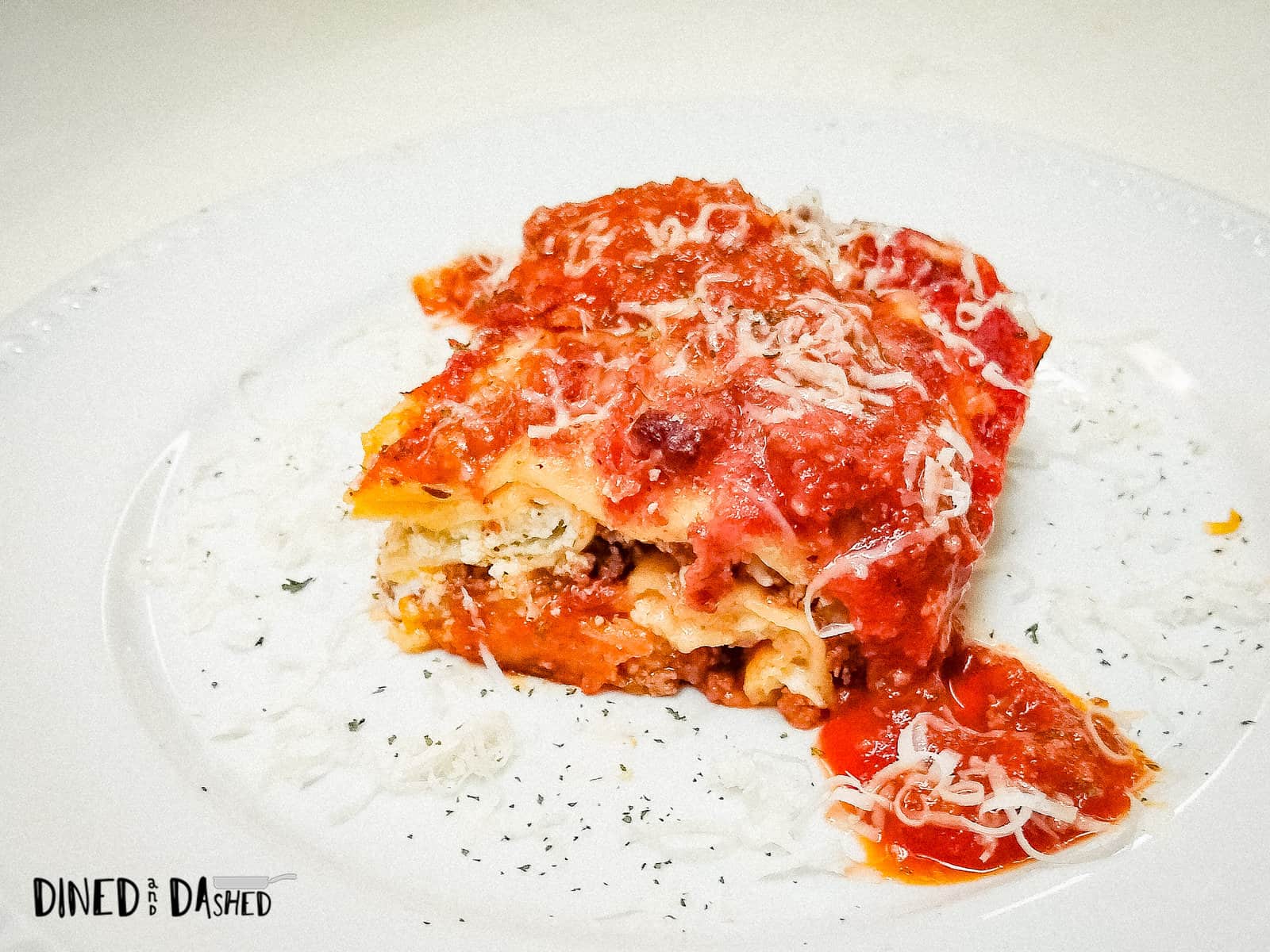 Absolute Best Ever Homemade Layered Lasagna Recipe - Dined and Dashed