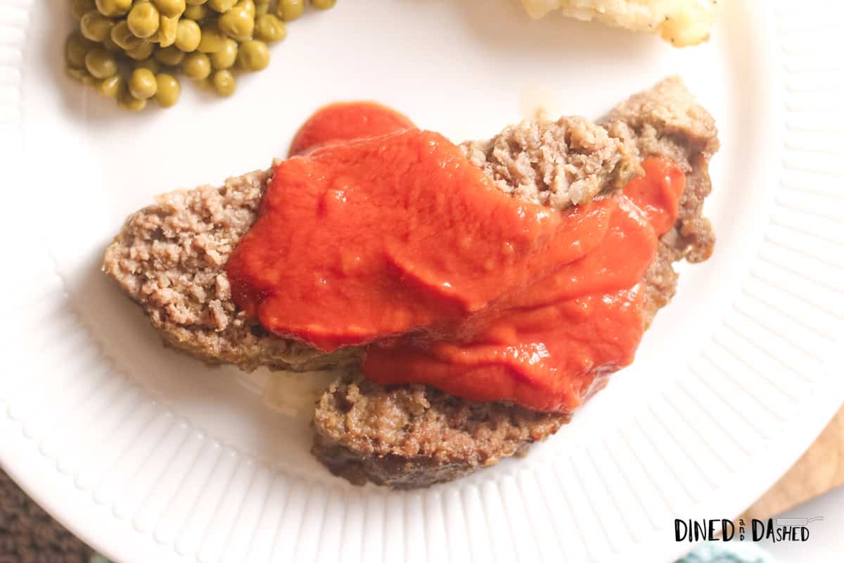 Amazing Low Carb Meatloaf Recipe - Dined and Dashed
